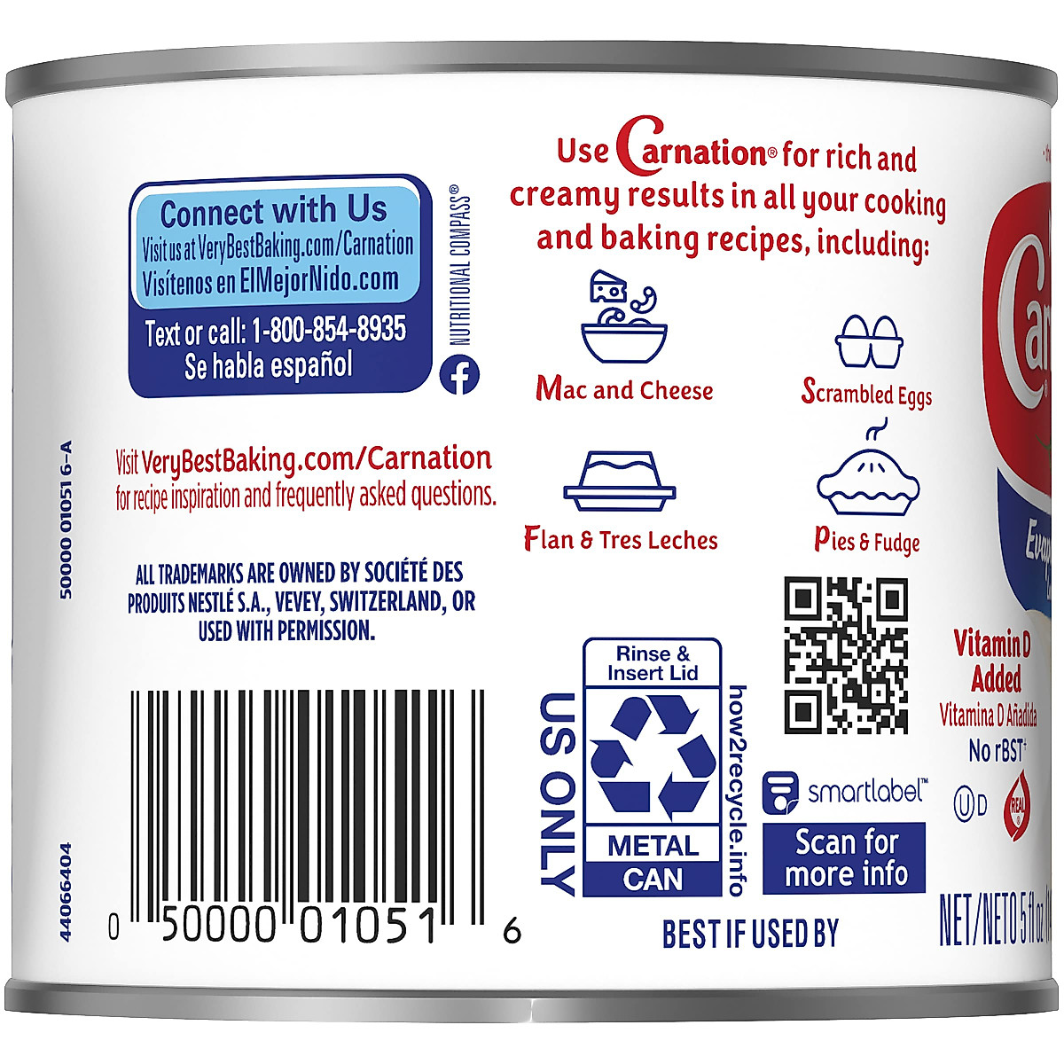 Nestle Carnation, Evaporated Milk, 5 oz (Pack of 1)