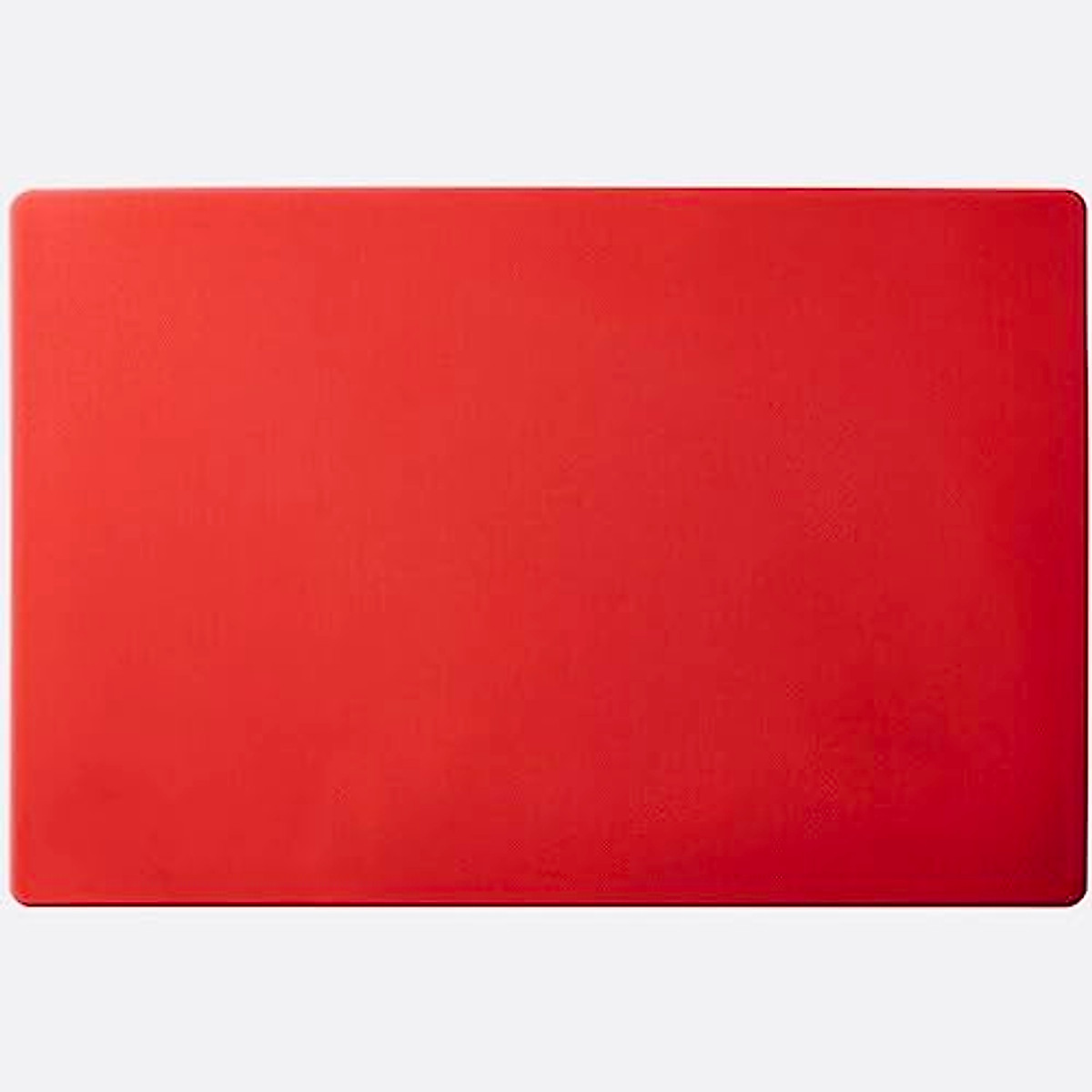 Tezzorio Red Color Coded Cutting Board - 18" x 12" x 1/2" Polyethylene Board for Safe and Easy Food Preparation - Durable, Non-Skid Surface with Knife-Friendly Design and Perfect Thickness