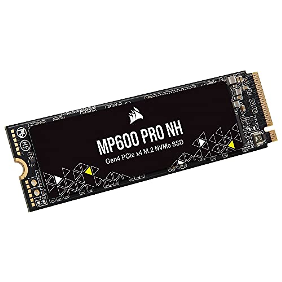 Corsair MP600 PRO NH 2TB PCIe Gen4 x4 NVMe M.2 SSD – High-Density TLC NAND – M.2 2280 – DirectStorage Compatible - Up to 7,000MB/sec - No Heatsink - Black