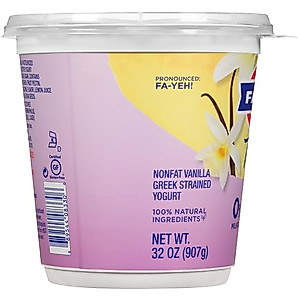 Fage Total 0% Vanilla 32oz (907g), 32 Oz