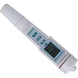YUESFZ Precise Water Quality Tester 4 in 1 PH TDS EC Temp Test Pen Digital Water Quality Tester Meter for Drinking Water Swimming Pool Practical Water Quality Detector