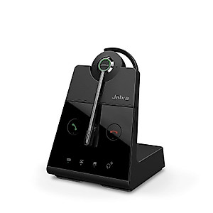 Jabra Engage 65 Flex Wireless Convertible Headset - Noise Cancelling, Dual Connectivity, Lightweight and Comfortable (Renewed)