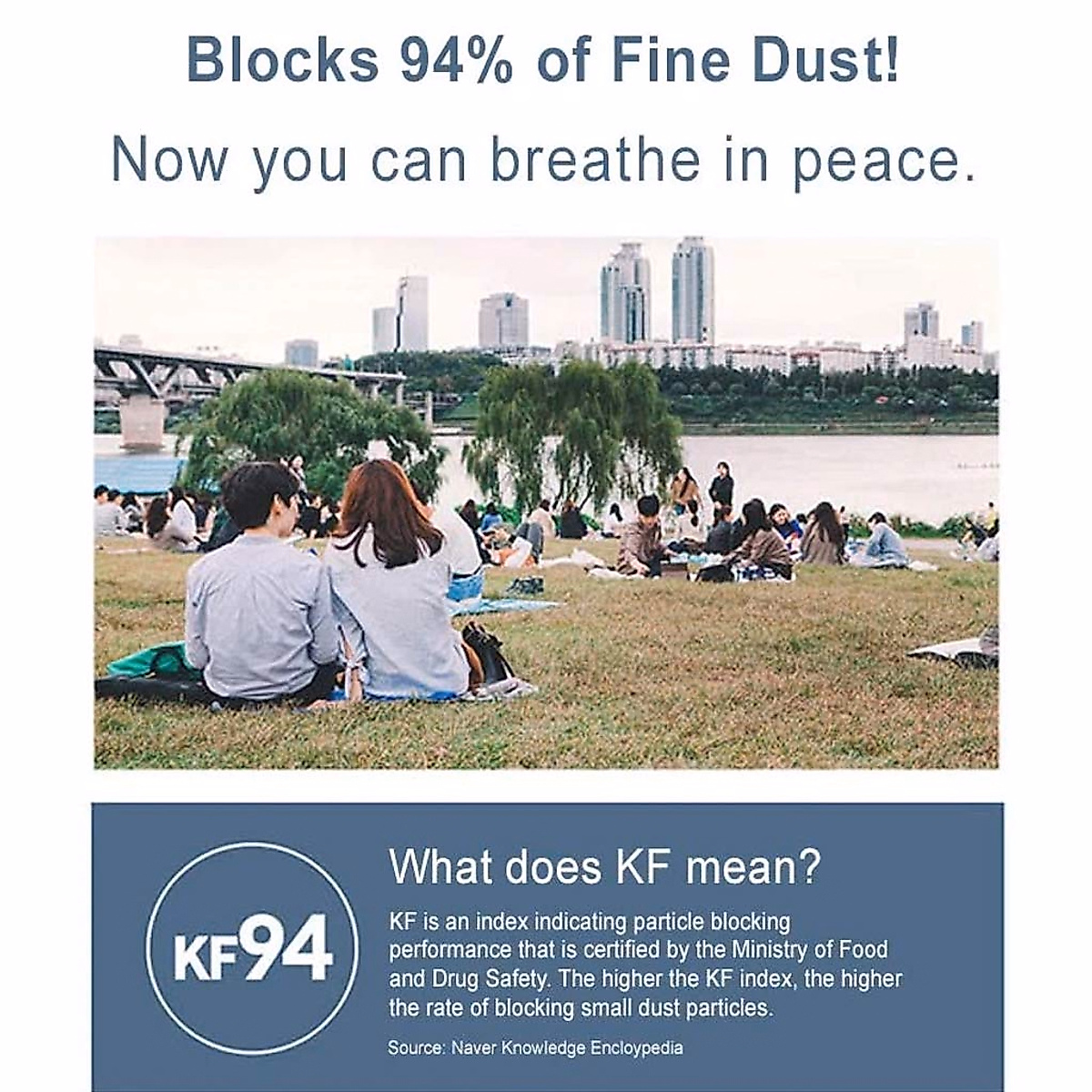 KF94 Disposable Face Safety Mask, Gray 10 Masks, Eco-Friendly Packaging - 5 Masks in 1 Pack, Breathable Mask for Adults – Good Manner