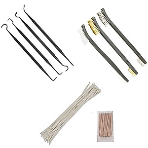Gas Tube Pipe Cleaners 12 -inches Long, 100 Pieces and Get Free 100 Piece of 6 Inch Cotton Swabs
