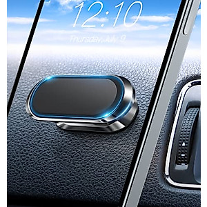 Magnetic Phone Mount for Car【Upgrade 8X Magnets】 Strong Magnet Universal Car Mount, Dashboard 360° Rotation for iPhone 13 12 Pro XR XS Plus Samsung Galaxy Note S21/S21+ & All Phone & Mini Tablets
