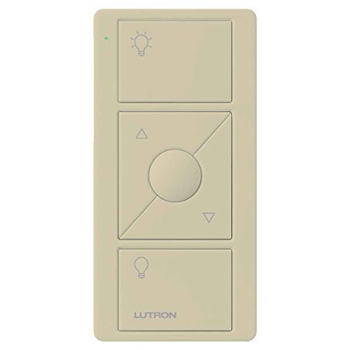 Pico Remote for Caseta Wireless Smart Dimmer and Plug-in Lamp Dimmer with Favorite Setting, PJ2-3BRL-GIV-L01, Ivory