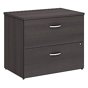 Bush Business Furniture Studio C File Cabinet, Storm Gray