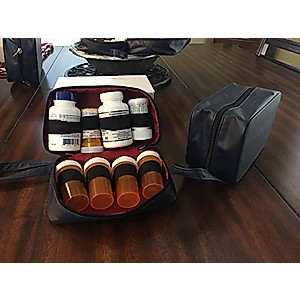 SafeTote Rx Portable Medication Lock Bag Prescription Will securely fit. Ideal for Daily Storage and Travel. Includes TSA #7 Lock.