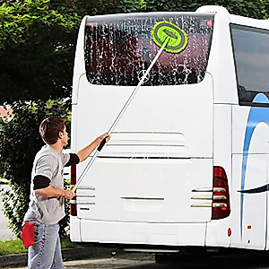 Ordenado 62&quot; Car Wash Brush Kit Mitt Mop Sponge with Long Handle Chenille Microfiber Car Cleaning Brush Kit Supplies Car Washing Mop Kit Car Care Kit of Scratch-Free Replacement Head for Car RV Truck