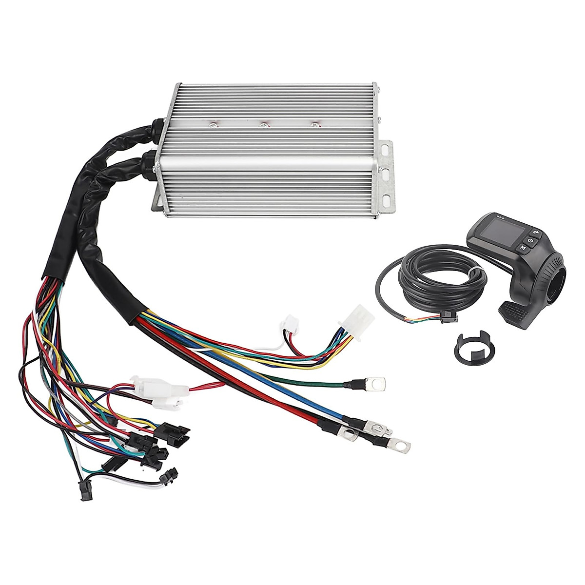 SPYMINNPOO Electric Motor Controller,48V 60V 1500W Electric Scooter Brushless Controller and GZ3 LCD Display Electric Bike Conversion Kit