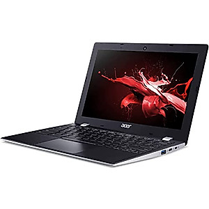 Acer 2022 11" Ultra-Thin HD IPS Chromebook, Intel Celeron Processor Up to 2.60 GHz, 4GB Ram, 32GB SSD, Ultra-Fast 6th Gen WiFi, Webcam, Chrome OS(Renewed) (Dale Black)