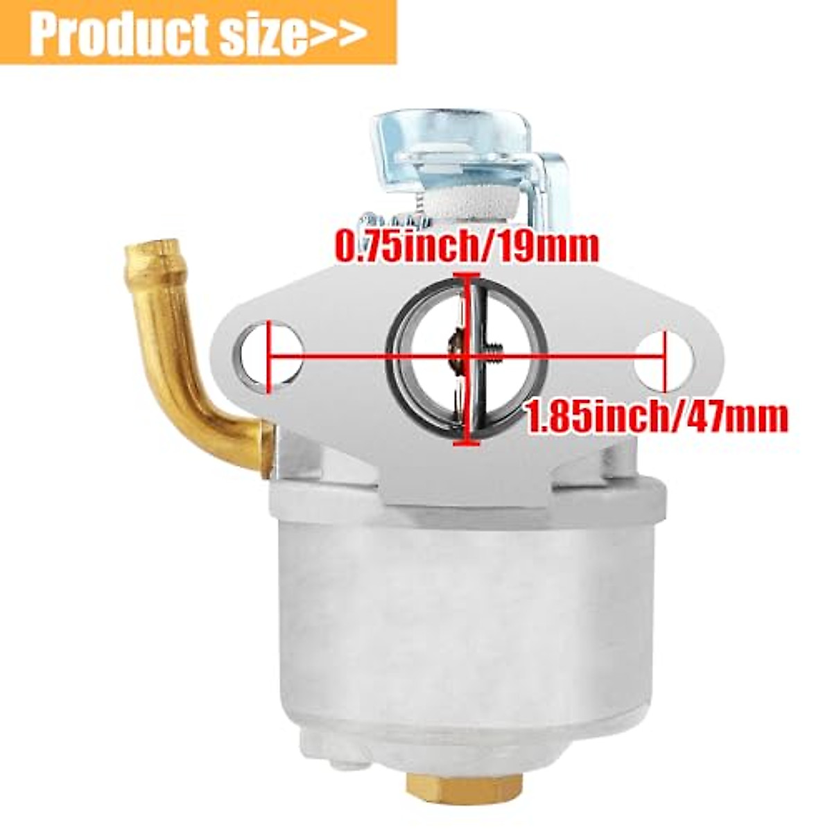 QAZAKY Carburetor Compatible with Toro 38624 38629 38629C 38637 38637C 38639 38639C Snowthrower Snow Thrower