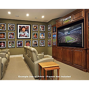 Atlanta Braves 3rd Base Chipper Jones MLB Baseball Player HOF Hall of Fame Art Print 1AM3 on 31x40 polyester canvas