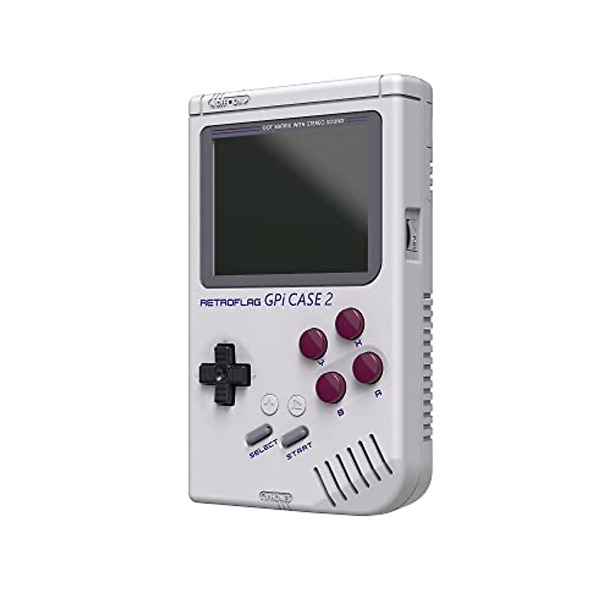 Retroflag GPi Case 2 for Raspberry Pi CM4, with 3.0” LCD and 4000mAh Li-on Rechargeable Battery, Type C Charging Port and Pi Easy Install with Carrying Bag