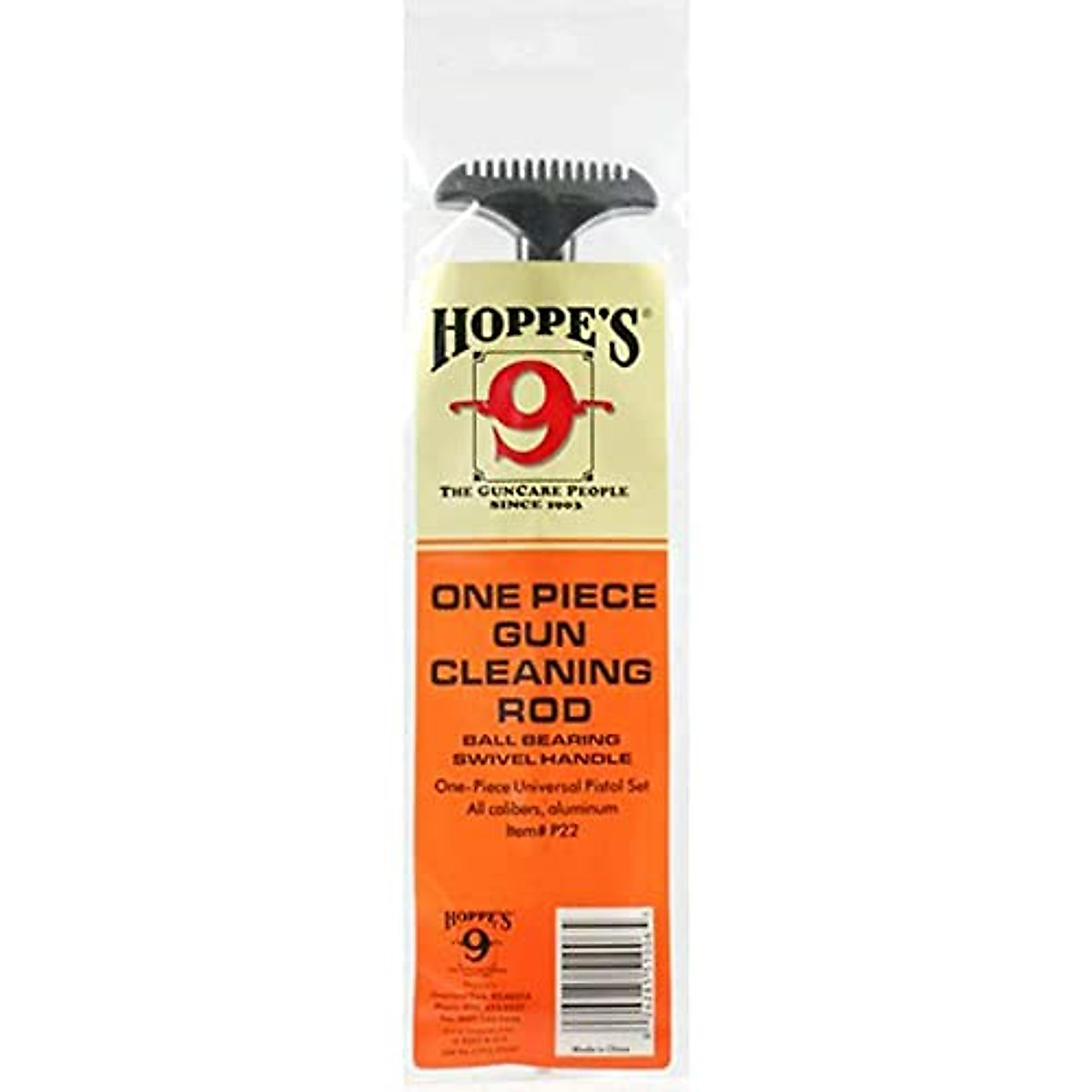 Hoppe's No. 9 Gun Cleaning Aluminum Rod, Universal Pistol