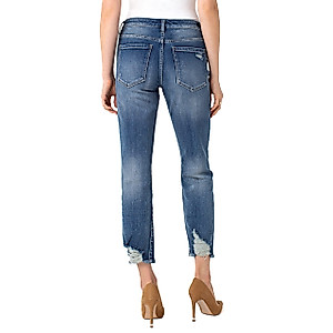 Liverpool Women's Kennedy Crop Straight Jeans, Kennedy, 8