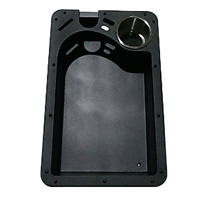 Baldwin Iron Works Recessed Trolling Motor Foot Pedal Pan Tray