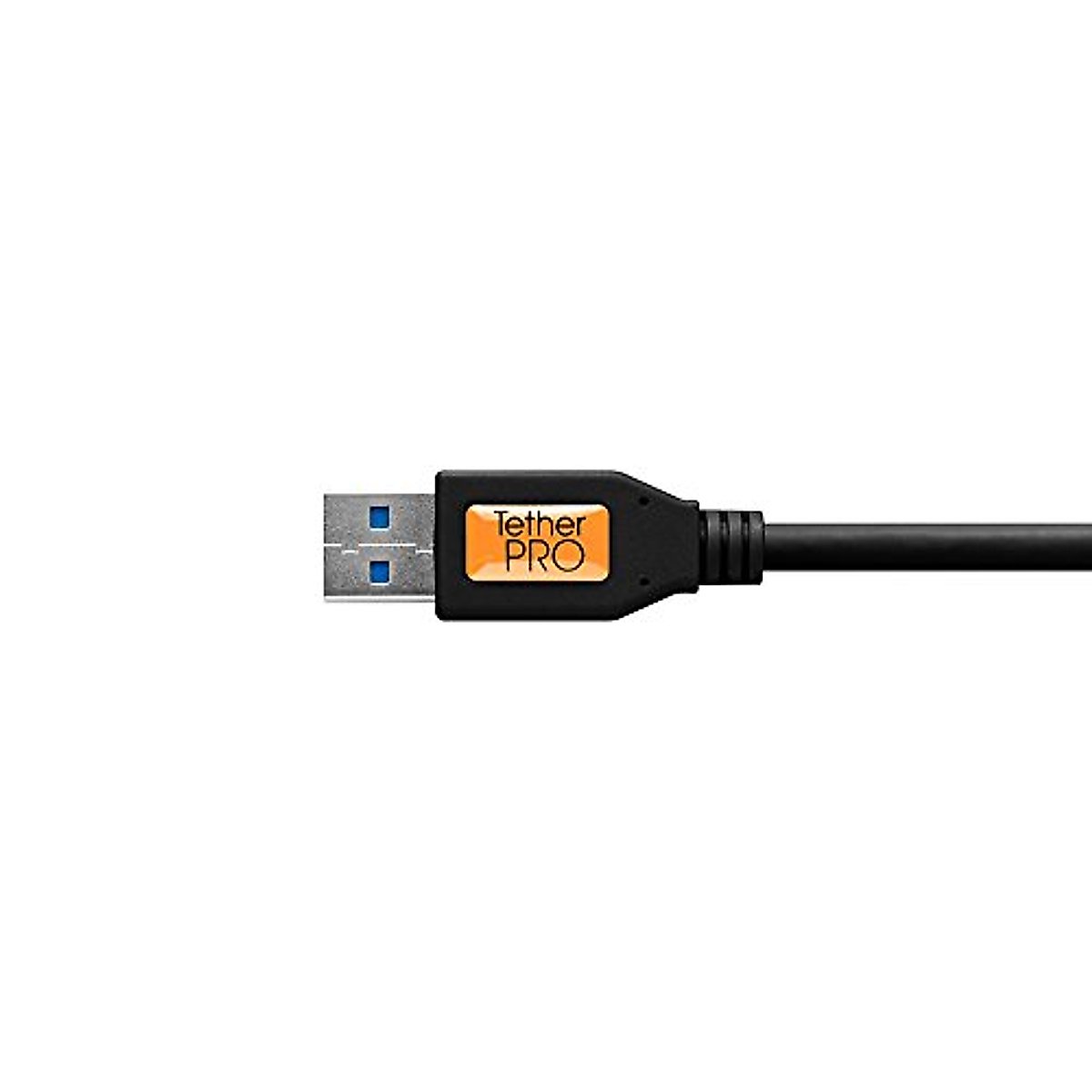 Tether Tools TetherPro USB 3.0 USB-C Cable | for Fast Transfer and Connection Between Camera and Computer | Non-Reflective Black | 15 Feet (4.6 m)
