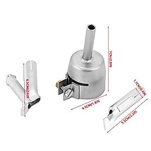 Welding Nozzles, Welding Nozzles Replacement, 3 Pcs 5mm for Welder for Hot Welding