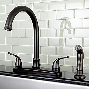 Kingston Brass FB7795YLSP Yosemite 8-inch Centerset Kitchen Faucet, Oil Rubbed Bronze