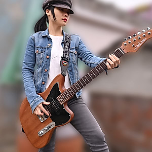 Guitar Bass Strap,Polyester Strap for Acoustic Guitar, Electric guitar, Bass guitar