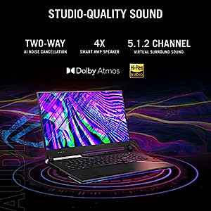 ASUS ROG Strix Scar 17 SE (2022) Gaming Laptop, 17.3 inch 240Hz IPS QHD, NVIDIA GeForce RTX 3080 Ti, Intel Core i9, 32GB DDR5, 2TB SSD, PK RGB Keyboard, Win 11 Pro, G733CX-XS97 (Renewed)