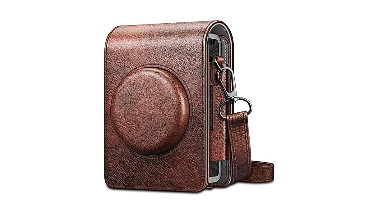 Fintie Vegan Leather Camera Case for Fujifilm Instax Mini EVO