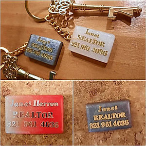 Letter Resin Stickers, AIERSA Small Letter Stickers for Resin Scrapbook Supplies, Alloy Alphabet Number Stickers, Self Adhesive, Glitter Gold and Silver, 3mm and 4.5mm Tall, 12 Sheets