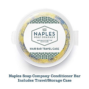Naples Soap Company, 50-75 Use, Solid Shampoo Bar, Gentle, Eco-Friendly Haircare Helps Ensure Nourished and Healthy Hair, All Hair Types, Ocean Breeze, 1.75 oz.