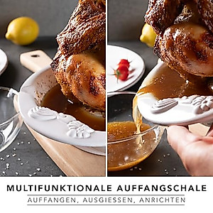 Römertopf 2 125 50 Chiko Brown Chicken Roaster White