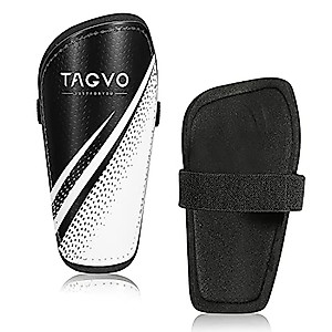 TAGVO Soccer Shin Guards, Kids Youth Lightweight Soccer Equipment with Adjustable Straps, Great Performance Soccer Shin Pads for Boys Girls