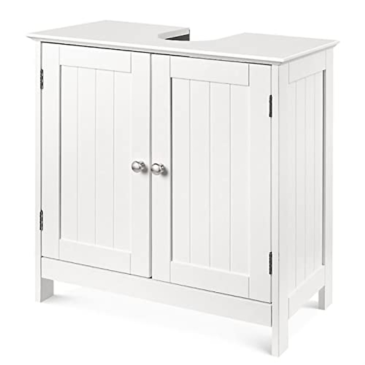 CZDYUF Two-Door Bathroom Vanity Cabinet Wash Basin Cabinet Multifunctional Storage Shelf Basket Kitchen Bathroom Accessories