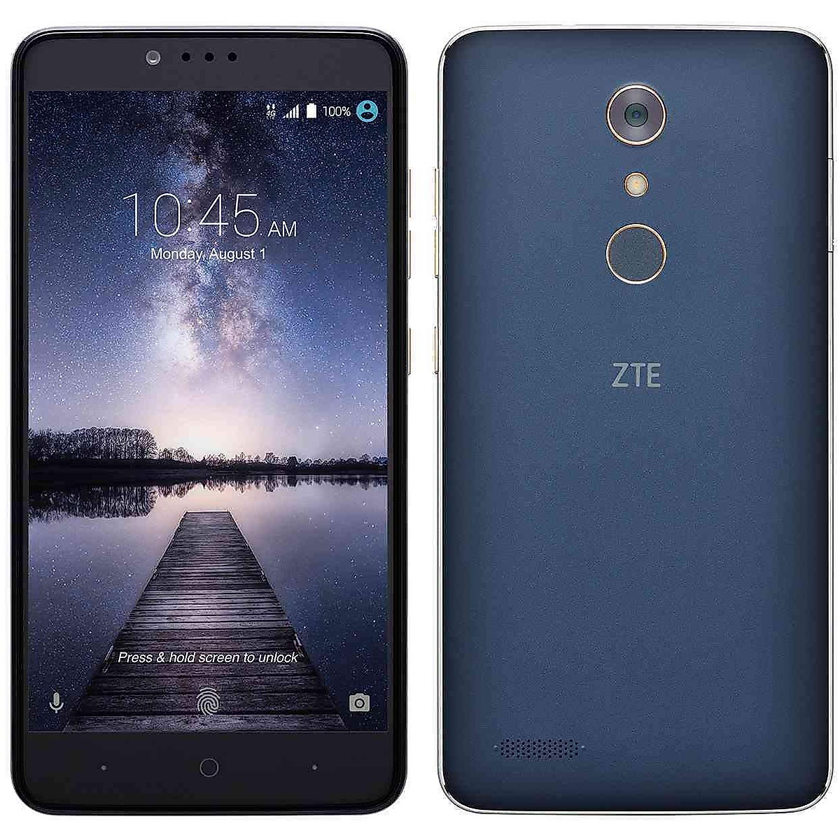 ZTE Zmax Pro Z981 32GB Unlocked GSM Phone w/ 13MP Camera - Black