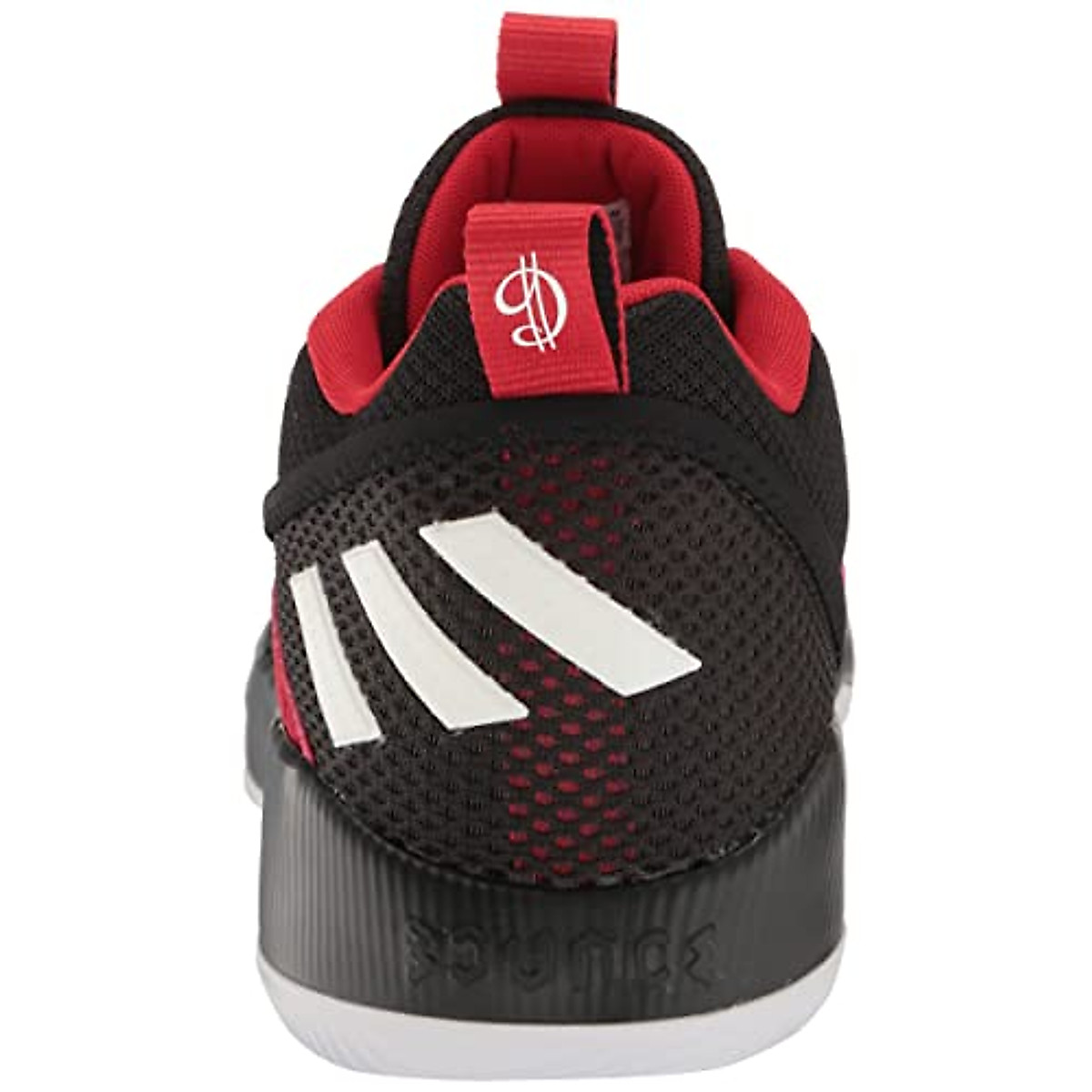 adidas Unisex Dame Certified Basketball Shoe, Better Scarlet/White/Black, 13 US Men