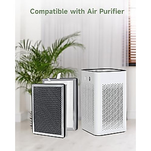 Future Way Replacement Filter for Air Purifier S1/W1/B1, 3 in 1 with Pre-filter, H13 True HEPA & Activated Carbon Filter, 4-Pack