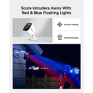 Swann Security Camera, 1080p DVR Bullet Surveillance Cameras with 1TB HDD, 8 Channel 8 Cam, Indoor Outdoor Wired Surveillance Camera, Color Night Vision, Heat Motion Detection, LEDs