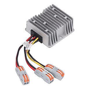 20A 300W MPPT Solar Charge Controller, Waterproof MPPT Charge Controller Buck Synchronous Rectifier Photovoltaic Battery Charger 24 Hours Load Output (14.6V Normally Open)