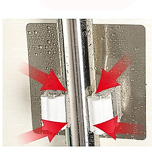 1pcs Command Broom Grippers Wall Mounted Mop Holder Brush Broom Hanger Storage Rack Kitchen Organizer Mounted Accessory Hanging Cleaning Tools Home Gadgets