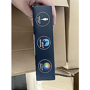 Anywin Guitar Gift, Bass Guitar Musical Instruments Illusion Night Light Festival Birthday Day Children Present Nursery Bedroom Desk Table Decoration for Boys Kids Music Lovers