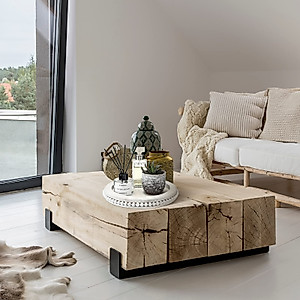 Wooden White Beaded Lazy Susan Round Spinning Kitchen Turntable 360 Degrees Rotating Lazy Susan Kitchen Tray for Cabinet Counter, 9.8 inch