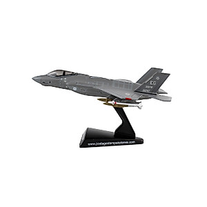 Daron Postage Stamp PS5602 USAF F-35 Version A , Lightning II , 1/144 Scale Diecast Model with Stand