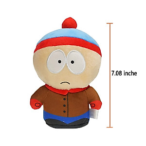 ZJYJING Anime Cartoon Plush Stan, Soft Cute Cartoon Fan Collection Ornament 7.08" (Stan)