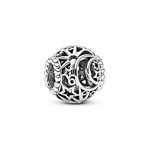 Pandora Openwork Sun, Stars & Moon Charm, No Gift Box