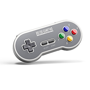 8Bitdo SN30 2.4G Wireless Gamepad for Original SNES/SFC (SF Edition) - Super NES for PC