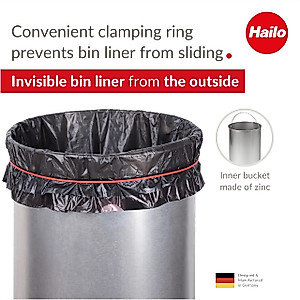 Hailo 0530-010 Pure L, Stainless Steel, Edelstahl