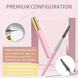 Smarxin Lash Shampoo for Eyelash Extension Removal, 50ml - Gentle, Natural Formula, Nourishing, Foaming Cleansing, Paraben & Sulfate Free