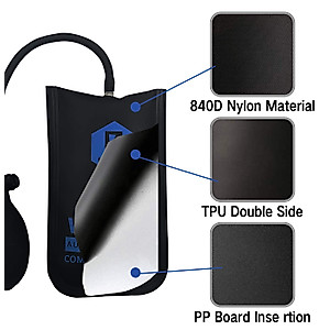 Bershaker Air Wedge Bag Kit,Air Wedge Bag Pump, 3 Pack Commercial Inflatable Air Wedge Pump Bag Tool, Professional Leveling Kit & Alignment Tool, Air Bag Tool for Variety of Jobs (3 PCS)