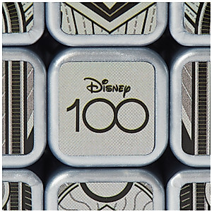 Rubik’s Cube, Disney 100th Anniversary Metallic Platinum 3x3 Cube, Fidget Toys Adults, Mickey Mouse Toys, Disney Toys for Adults & Kids Ages 8+
