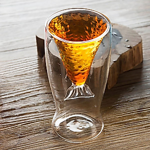 Mermaid Gifts, 2 Pack 3.4oz Mermaid Tail Cup Mug for Women Girls, Creative Shot Glasses Drinking Tumbler for Cocktail Whiskey, Little Mermaid Adult Gift for Mother's Day Birthday Bridal Shower Wedding