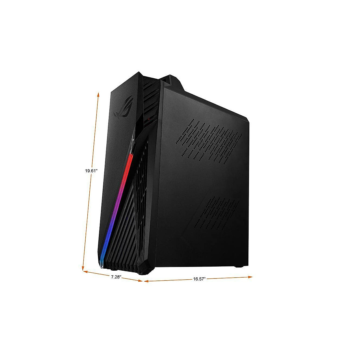 ASUS ROG Strix GA15 Gaming Desktop Tower PC,AMD Ryzen 7 5800X Processor, NVIDIA GeForce RTX 3080 10GB GDDR6X, 32GB DDR4 RAM, 2TB NVMe SSD, Keyboard and Mouse, Windows 11 Home